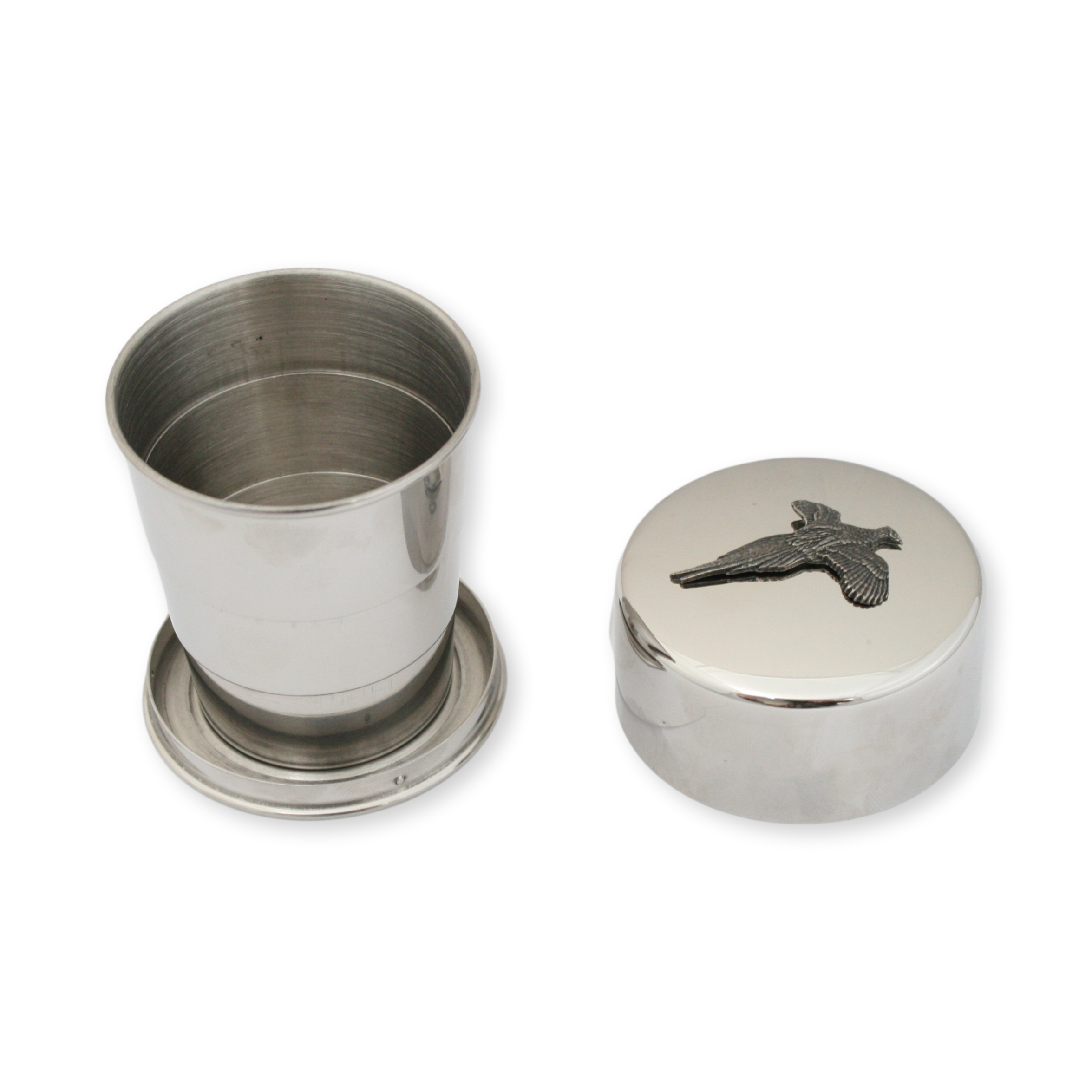 Collasible Metal Cup Pocket Sized Portable Shooting Design ...