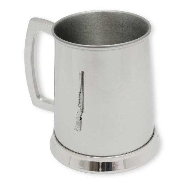 Stainless Steel Beer Tankard With Shotgun Motif Game Shooting Gift ...