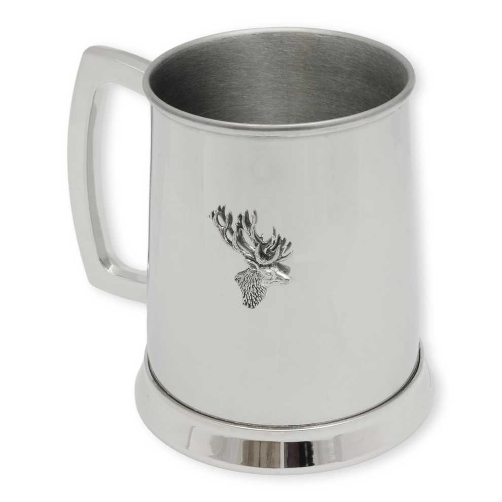 Stainless Steel Stag Hunting Beer Metal Tankard Gift – Gamekeepers ...